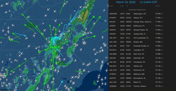 FlightAware TV + Automated Flight Log Reports